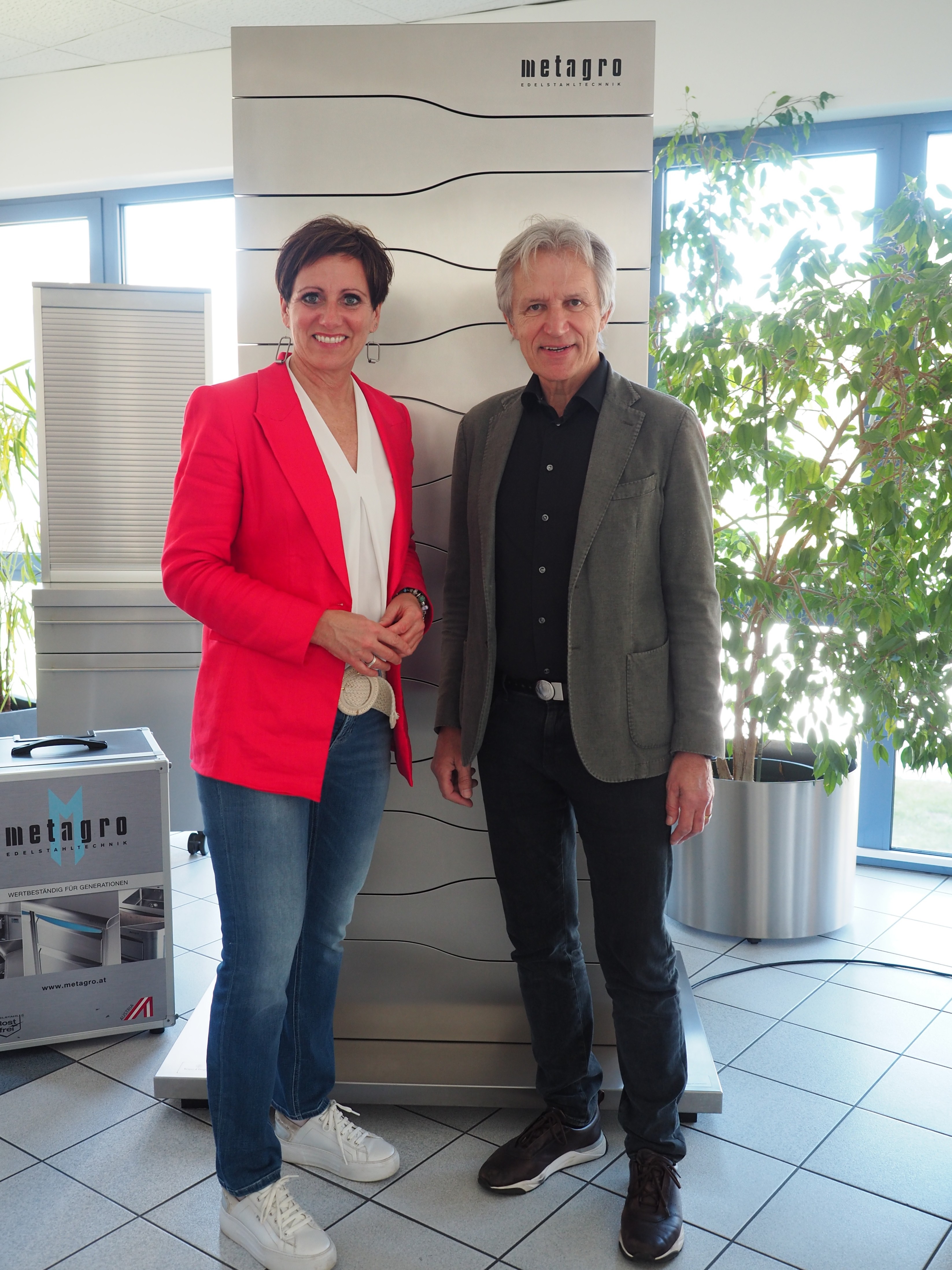 Neues Kapitel in der METAGRO-Führung: Mag. Gerlinde Tröstl-Katinger ...